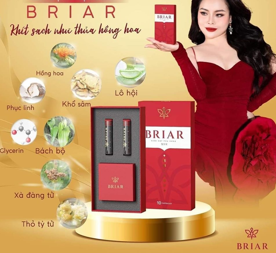 Viên Đặt Briar - Tái Tạo, Se Khít, Làm Hồng Cô Bé - Organify