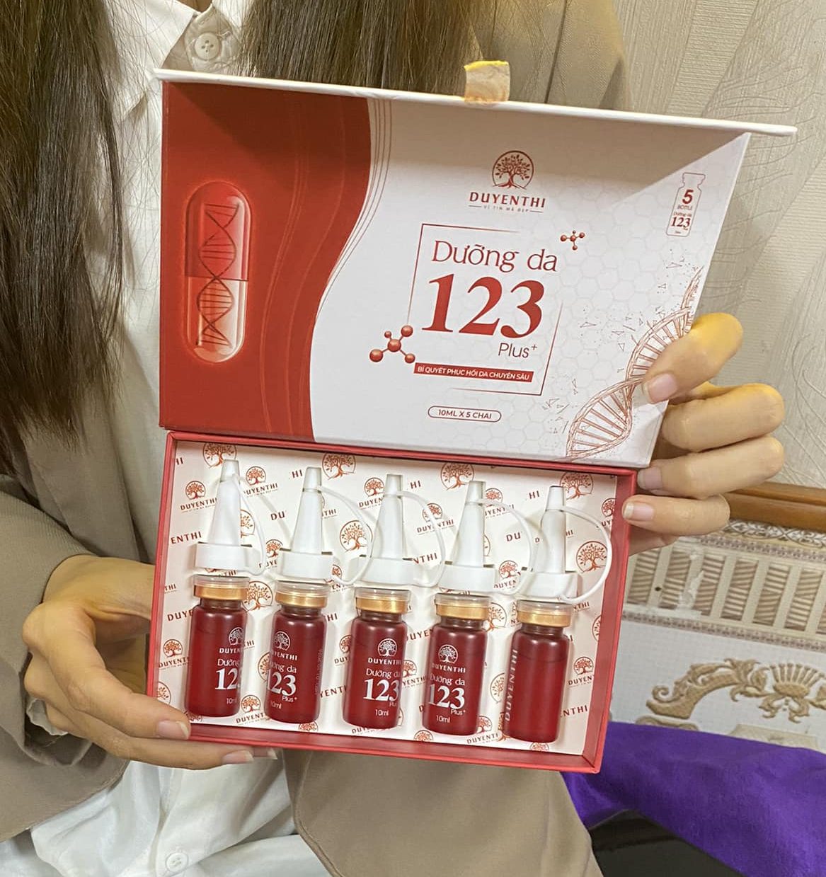 Dưỡng Da 123 Plus+ Duyên Thị 50ml - Phục Hồi Da, Dưỡng Ẩm Da - Organify