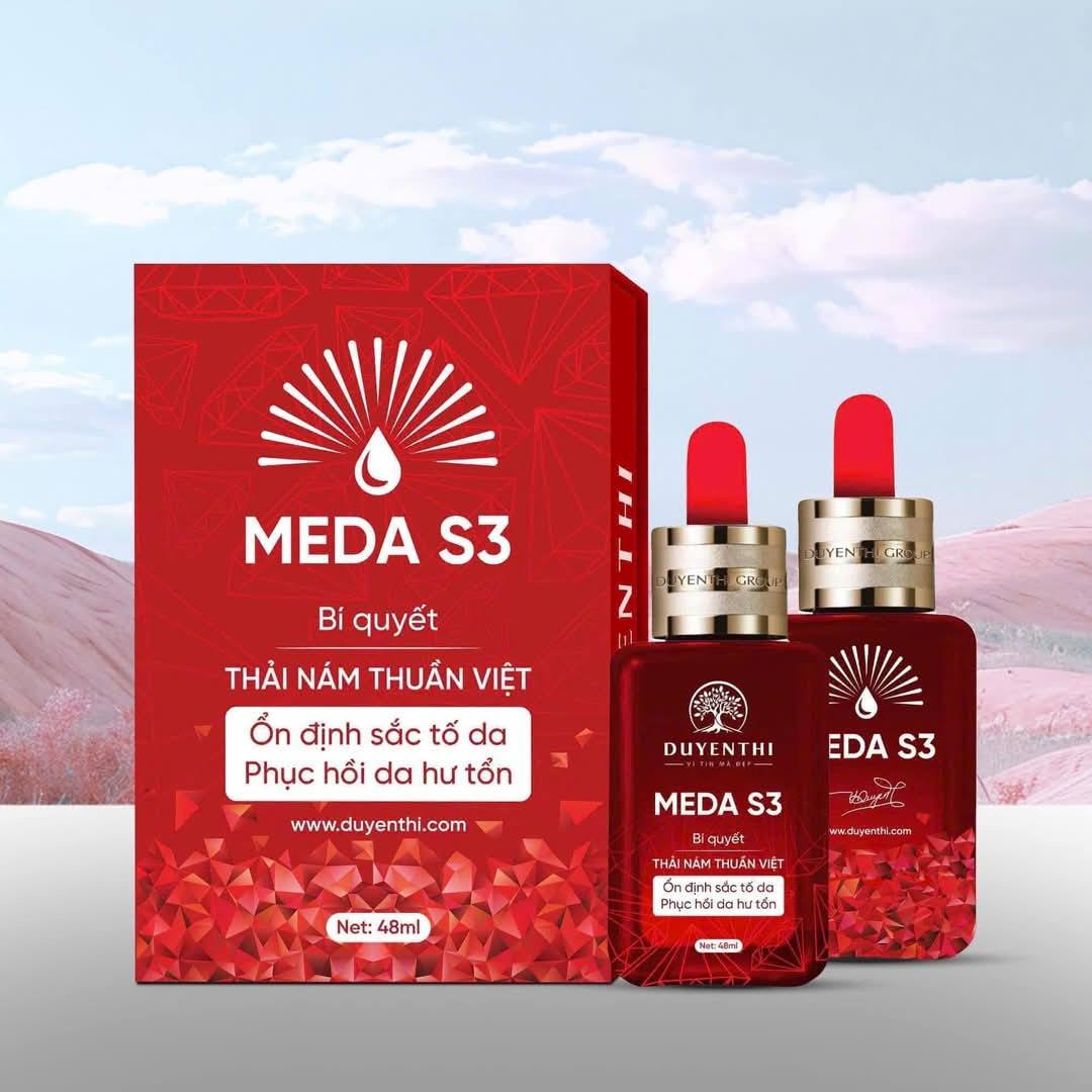 Meda S3 Serum Mờ Nám Duyên Thị Tại Nhà 48ml - Giúp Mờ Nám, Phục Hồi Da ...